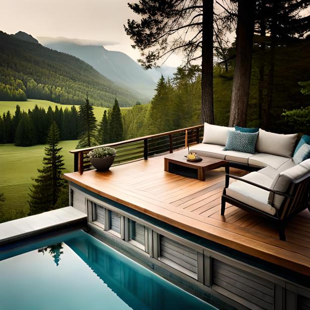 Above Ground Pool House Deck Designs: Creating Your Perfect Outdoor ...