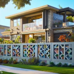 10 Stunning Cinder Block Fence Ideas for Your Backyard