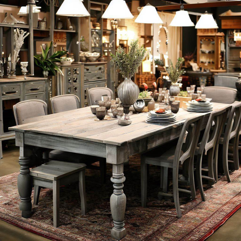 Discover the Perfect Grey Wooden Dining Table for Your Home